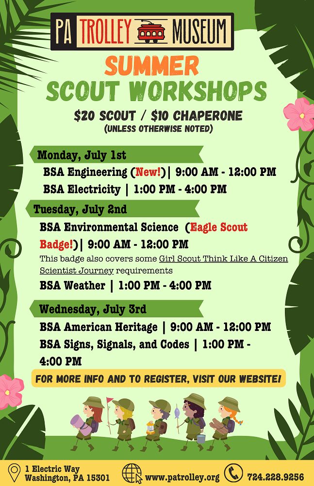 Scouts - PA Trolley Museum