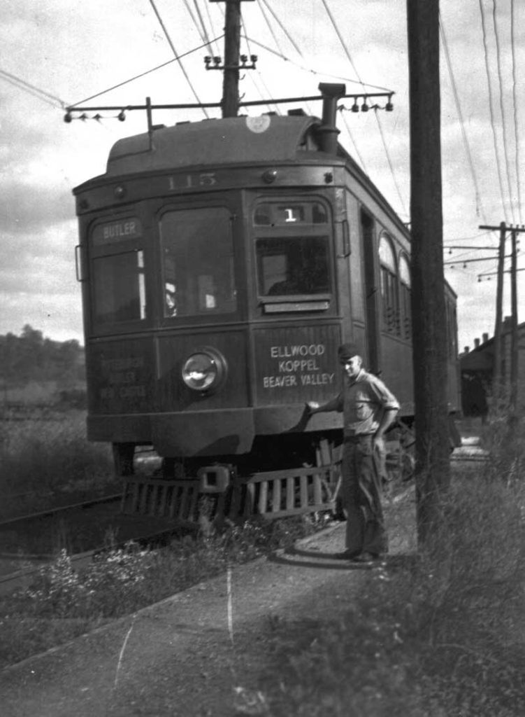 Pittsburgh Harmony Butler & New Castle Railway 115 - PA Trolley Museum