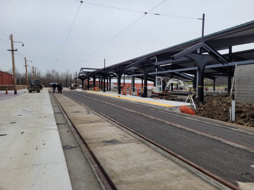 New Building Updates: October-December - PA Trolley Museum