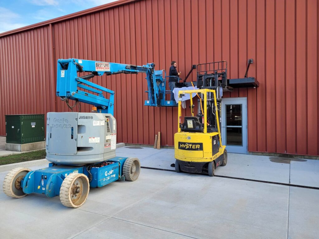 New Building Updates: October-December - PA Trolley Museum