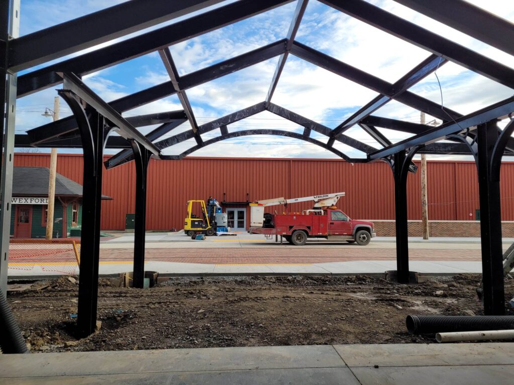 New Building Updates: October-December - PA Trolley Museum