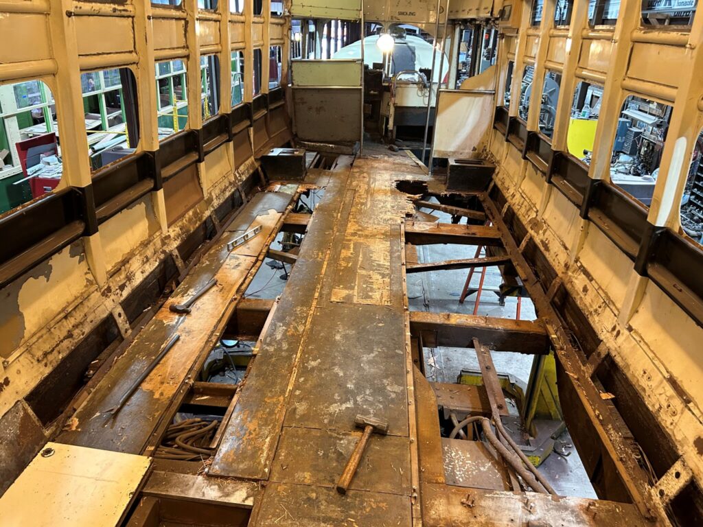 Terrible Trolley Restoration Updates - PA Trolley Museum