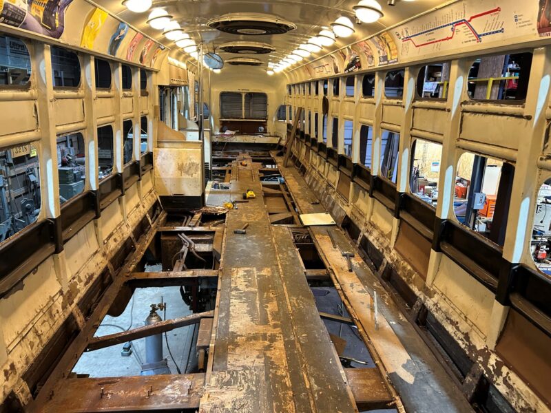 Terrible Trolley Restoration Updates - PA Trolley Museum