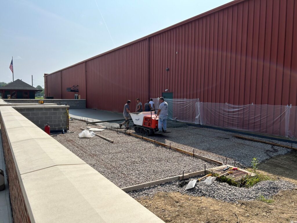 New Building Updates: August 2023 - PA Trolley Museum